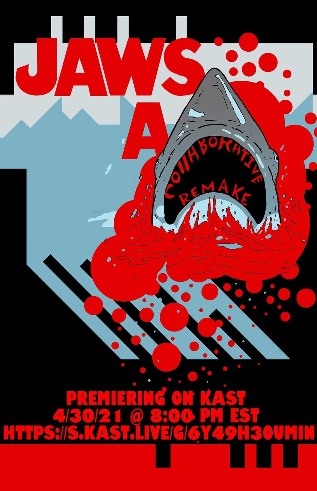 JAWS: A Collaborative Remake (2021) this Friday | sonic comedy